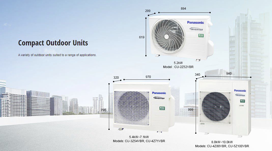 Panasonic Multi Series - Multi Split System Air Conditioner - NewAge ...